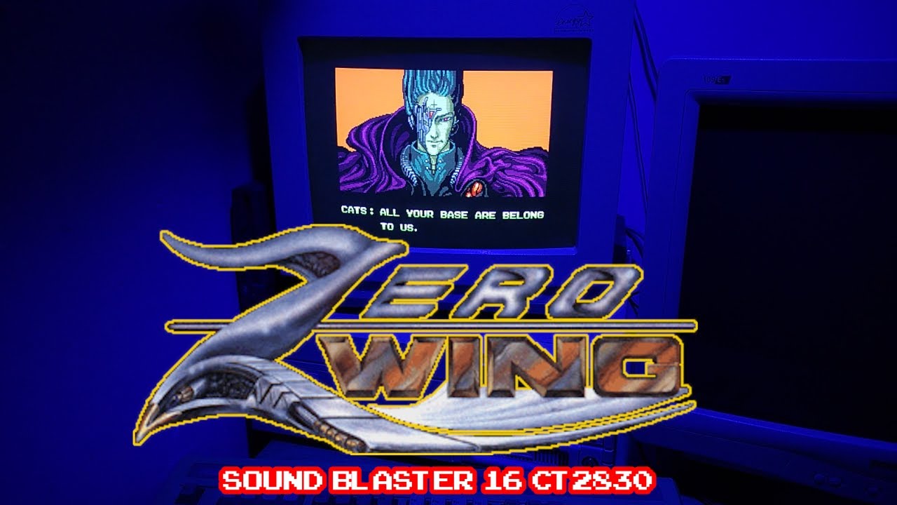 Zero Wing (Mega Drive) Intro - MIDI Cover (SB16 CT2830) - YouTube