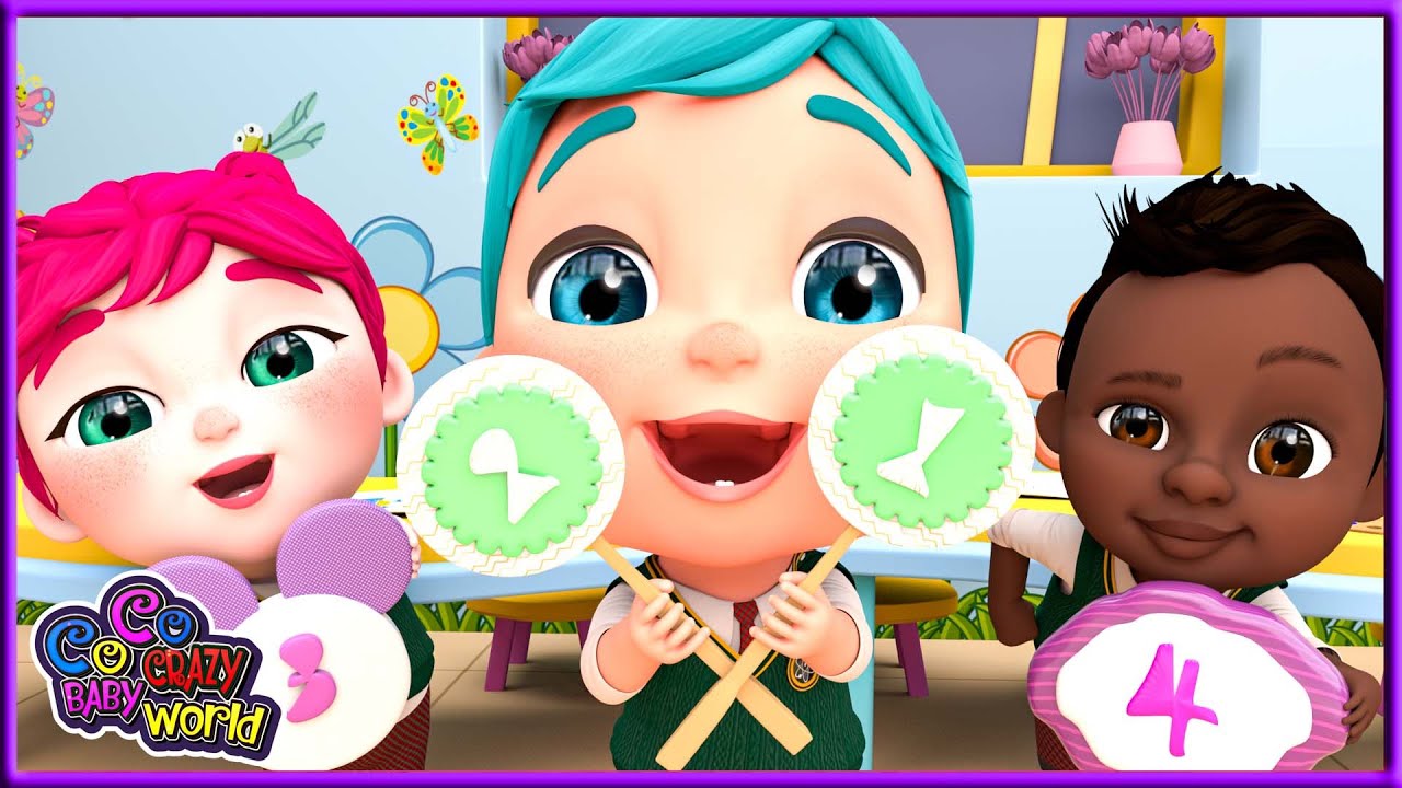 Numbers Song 10 to 100 |baby songs| children's songs |Coco Baby Crazy ...