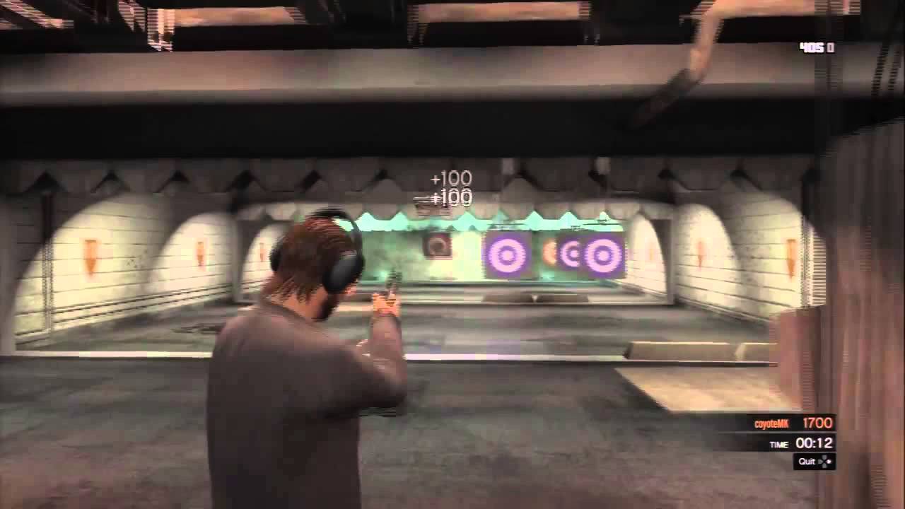 Shooting Range AP Pistol Random Targets - GTA 5 episode 2 HD - YouTube