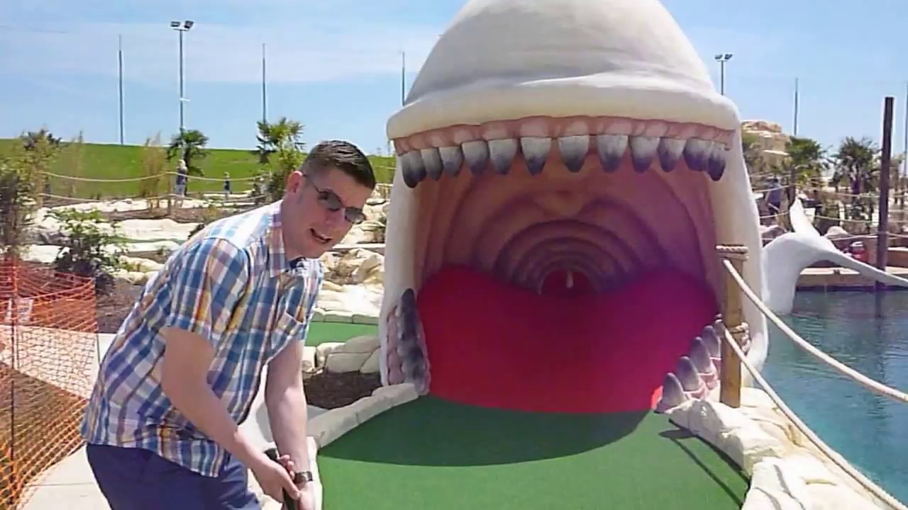 Moby Adventure Golf at Golf Kingdom in Romford - YouTube