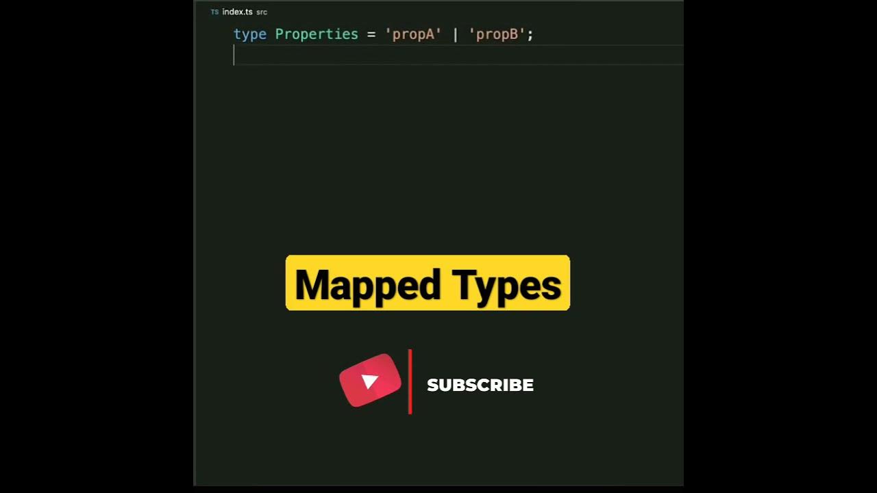 Mapped Types - TypeScript Tutorial #Shorts #Romeo - YouTube