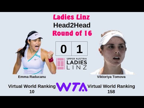 Ladies Linz 2023 | Emma Raducanu vs Viktoria Tomova | Round of 16 | AO ...
