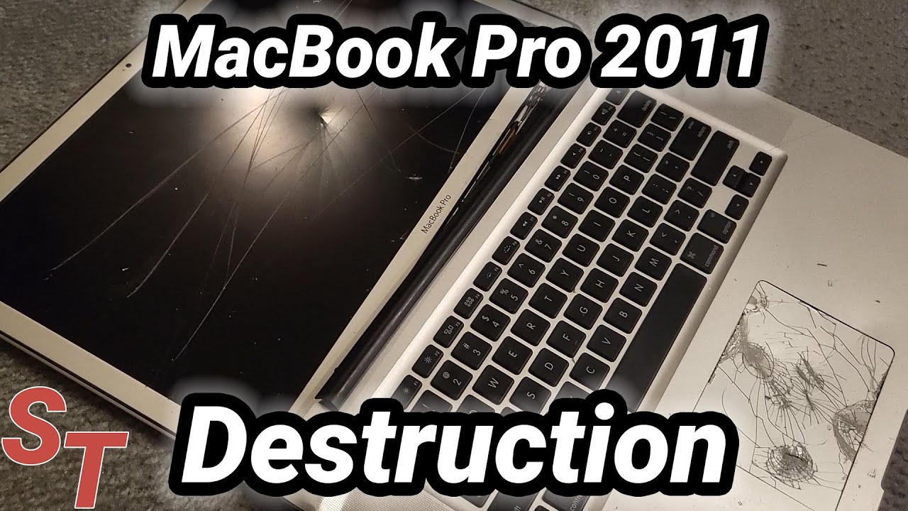 MacBook Pro 2011 Destruction Crashout - YouTube