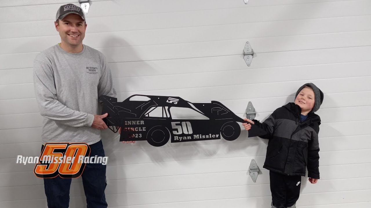 Win this wall sign of my late model! Daily Upload #10 - YouTube
