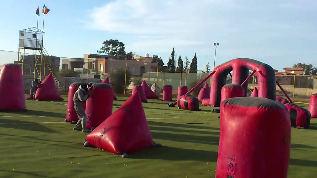 Speedball Practice Match, Janzour, Libya - YouTube