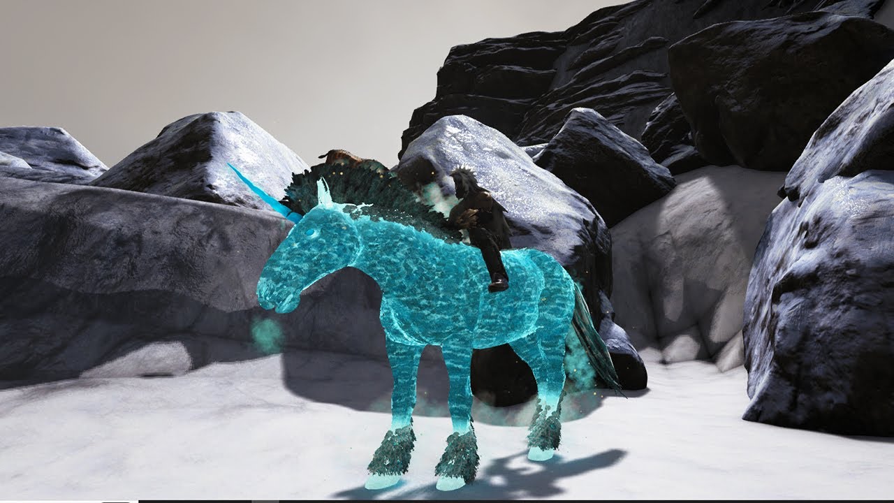 ARK MODS #60 - Ark Ice Unicorn Mode - Ark Survival Ascended - YouTube