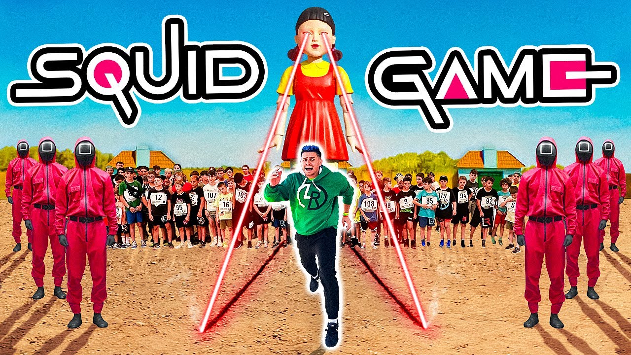 EL JUEGO DEL CALAMAR con 100 SUSCRIPTORES en la VIDA REAL😱 *SQUID GAMES ...