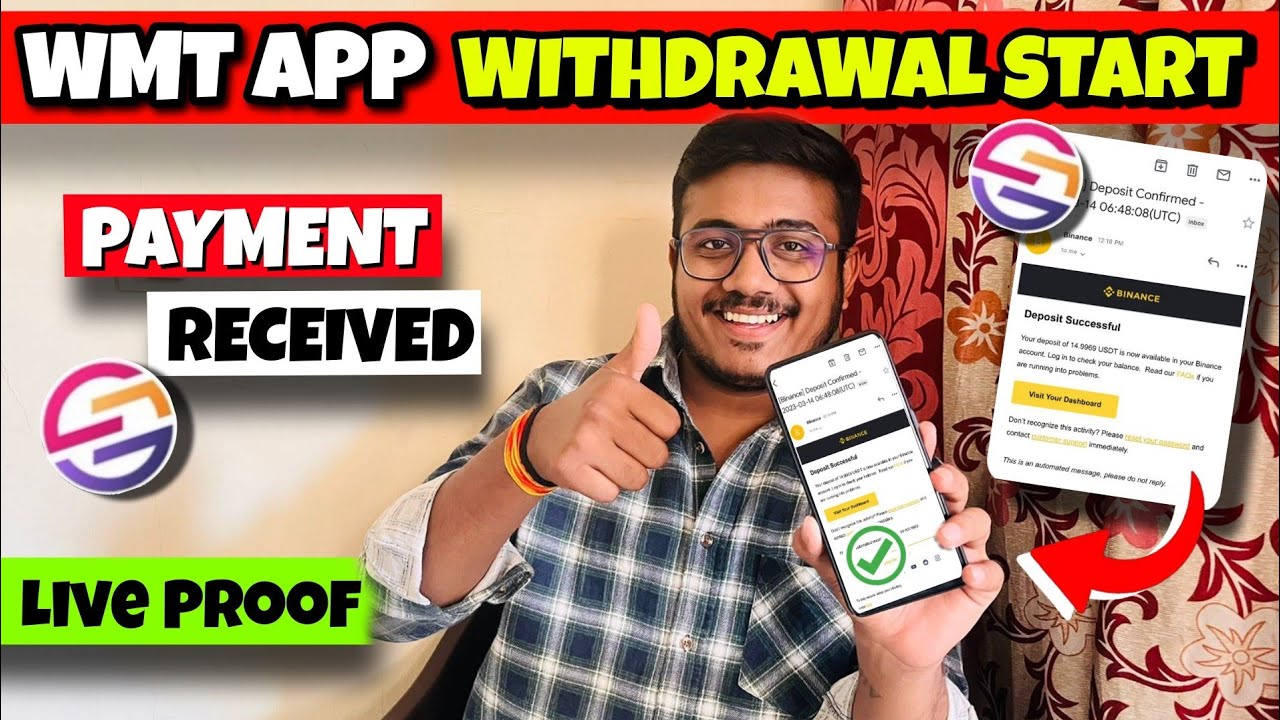 WMT Withdrawal Start🛑 | WMT App आज भाग गया 😓 | WMT App Today New Update ...