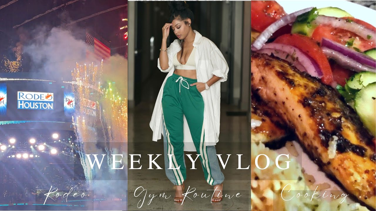 Weekly Vlog: Consistent Gym Routine, Cooking, Night Out, and More ...