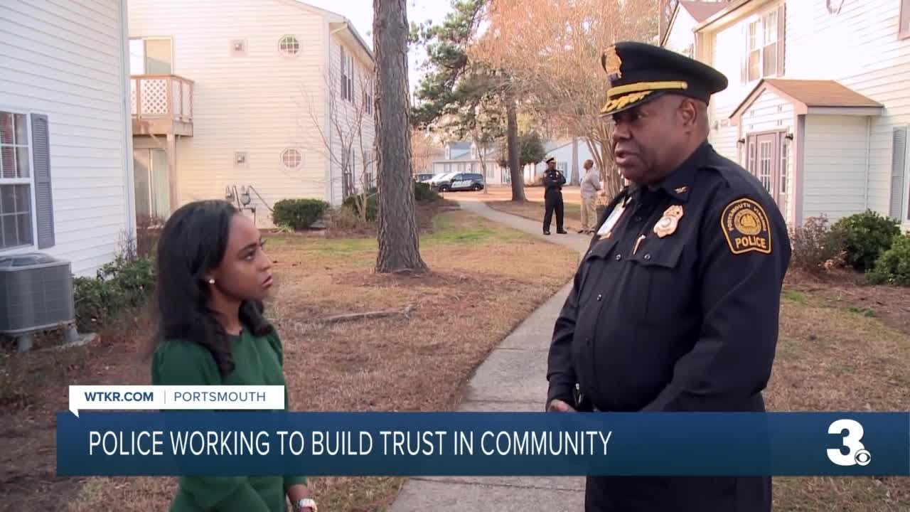 Police working to build trust in community - YouTube