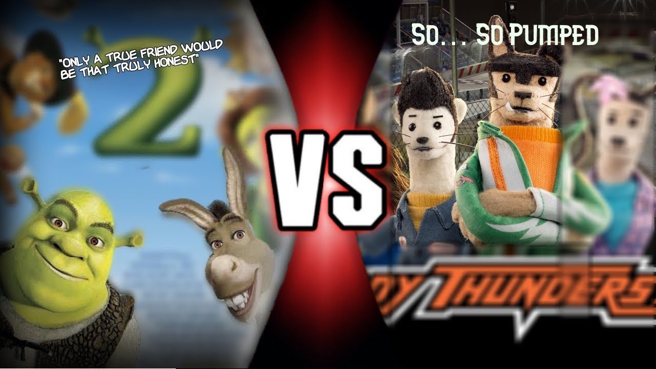 Shrek & Donkey vs Buddy & Darnell (DreamWorks vs Netflix) Fan Made ...