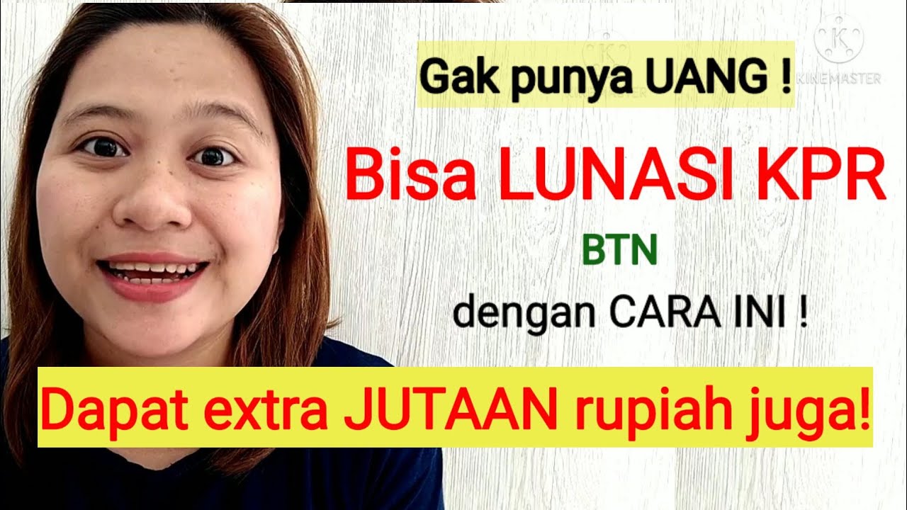 Cara cepat lunasi KPR | Atau ubah jadi bunga KPR fix flat - YouTube