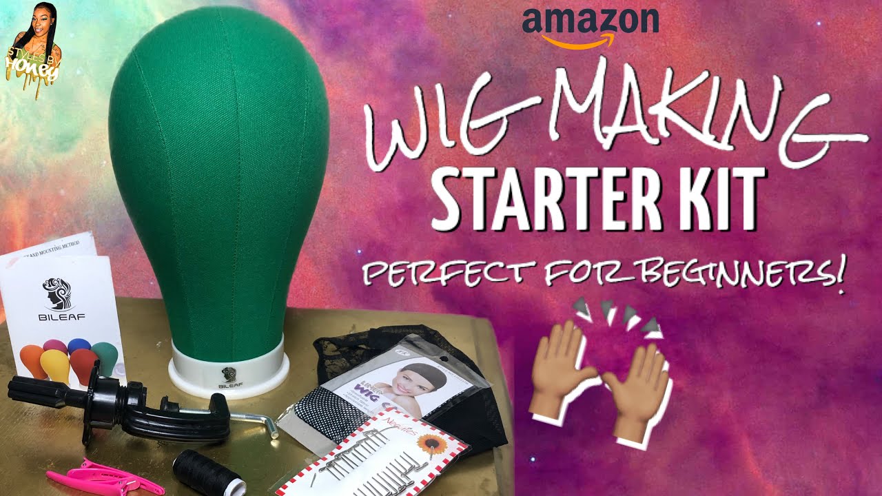 $20 DIY Wig Making Kit from AMAZON 🙌🏽 feat. BILEAF | Unboxing Review ...