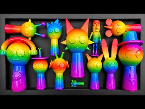 Incredibox Sprunki – All Characters Full Mix | Simon, Raddy, Pinki, Oren, Wenda, Tele, Mr Black 034