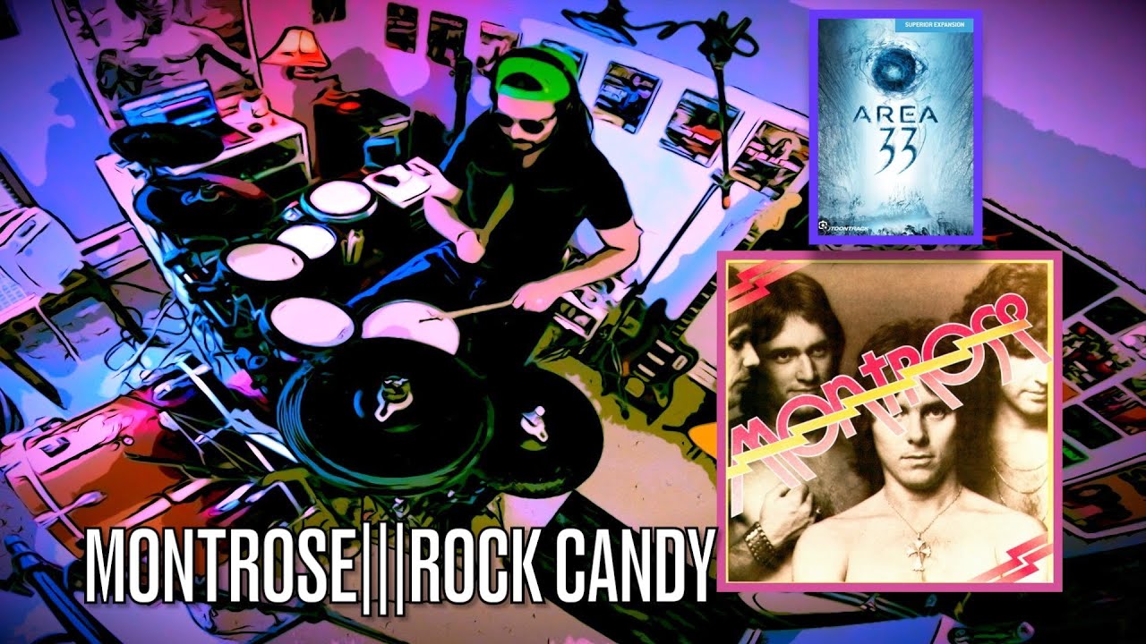 MONTROSE|||ROCK💠CANDY🍬🎸Drum Cover🧿AREA👽33🛸SDX|| #area33 #drums # ...