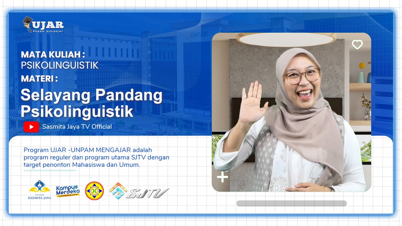 UJAR PSIKOLINGUISTIK PERTEMUAN 1 SELAYANG PANDANG PSIKOLINGUISTIK - YouTube