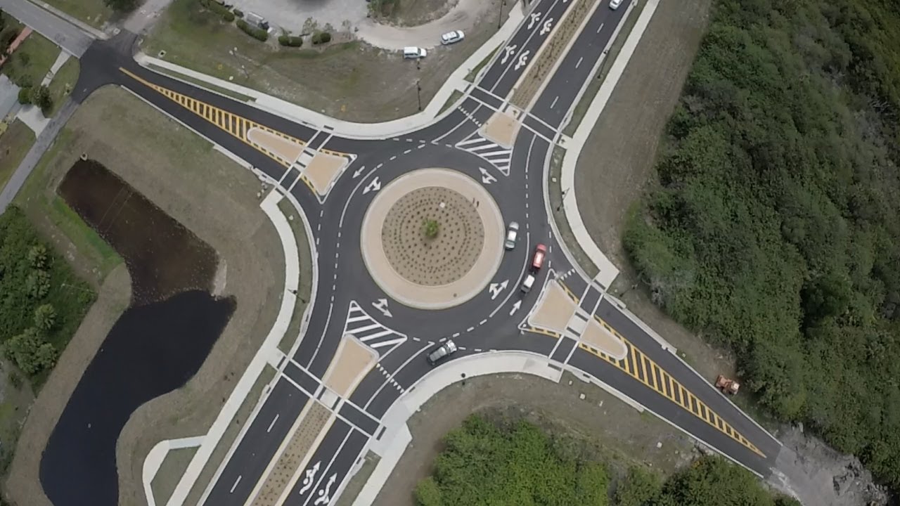 News You Can Use - Edgewater Drive Roundabouts - YouTube