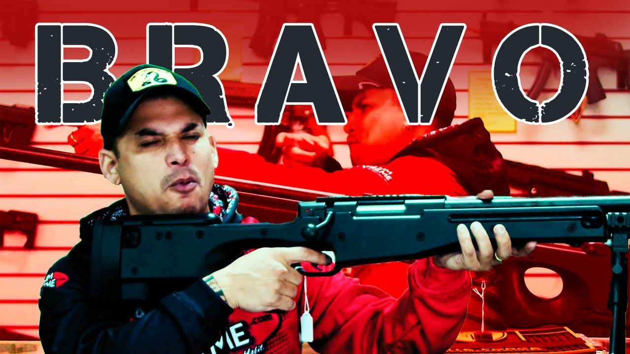 Una RÉPLICA para los FUERTES ll Bravo MK98 Airsoft Bolt Action Sniper ...
