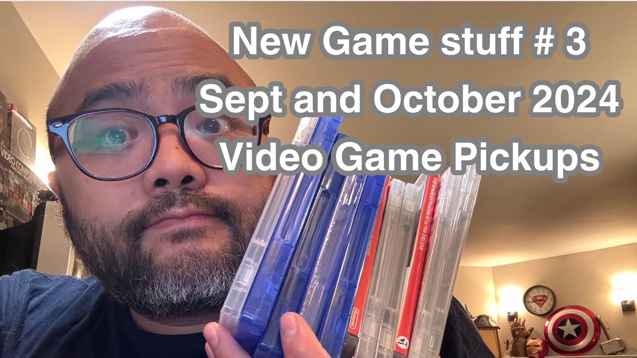 New game Stuff # 3 | Sept/Oct 2024 Video Game Pickups - YouTube