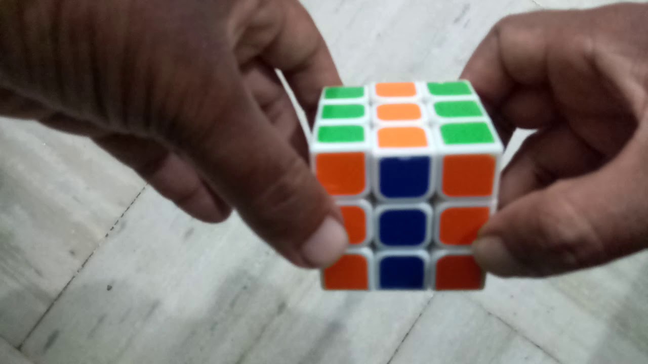 Rubik's Cube lock and unlock simple explanation in Telugu - YouTube