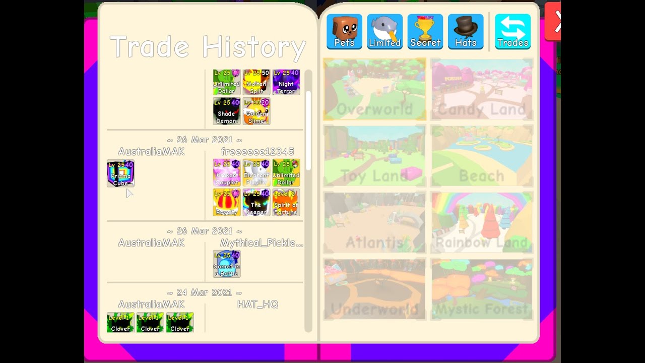 Traded Prisma Cube in bgs - YouTube