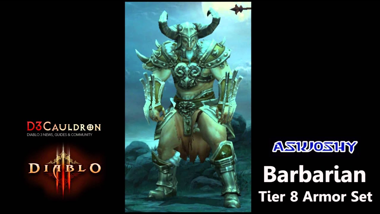 Diablo 3 Barbarian Armor