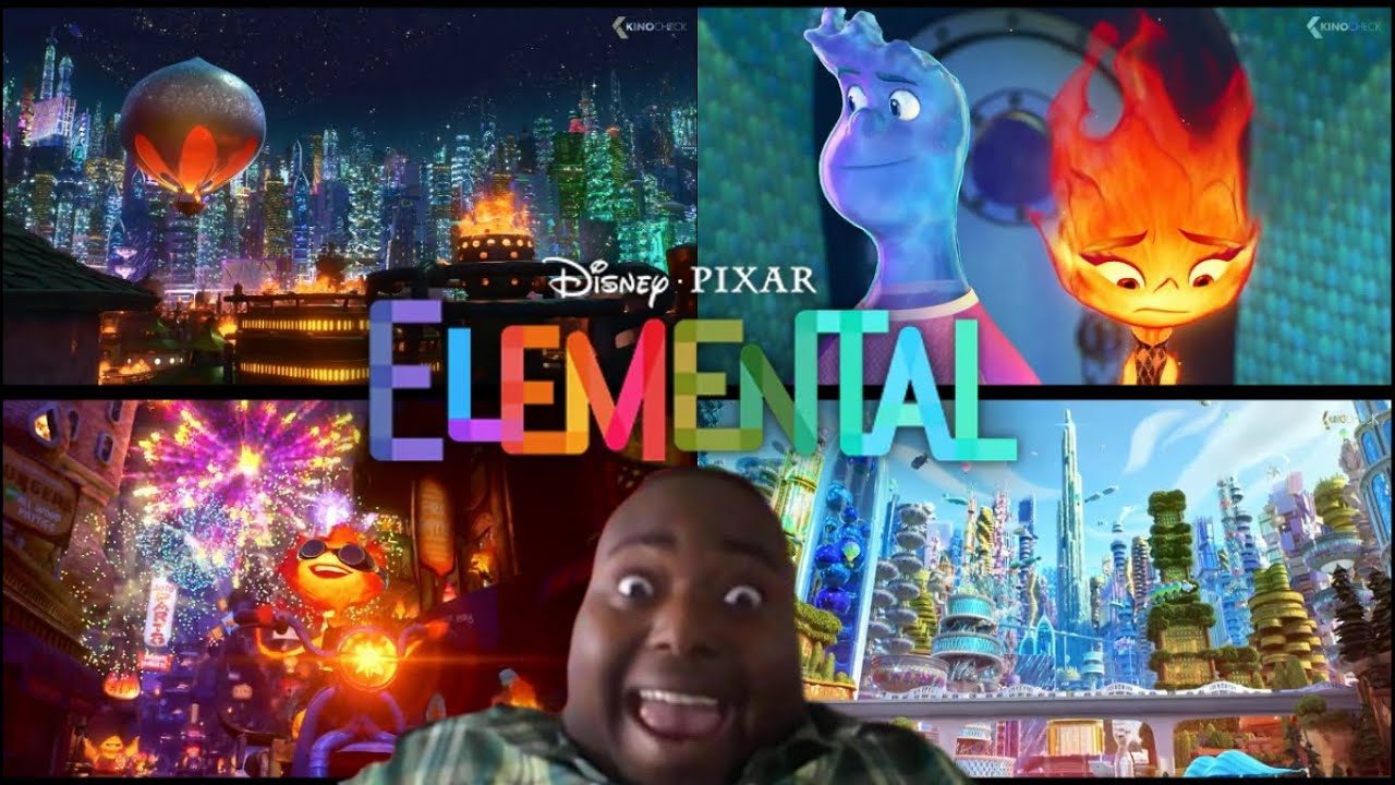 Elemental Trailer 2 Reaction - YouTube