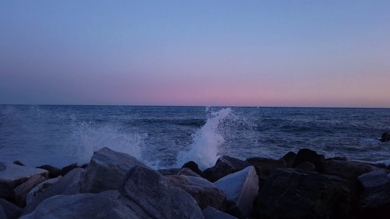 Calming sea waves sound Relaxation - Meditation sound for positive ...