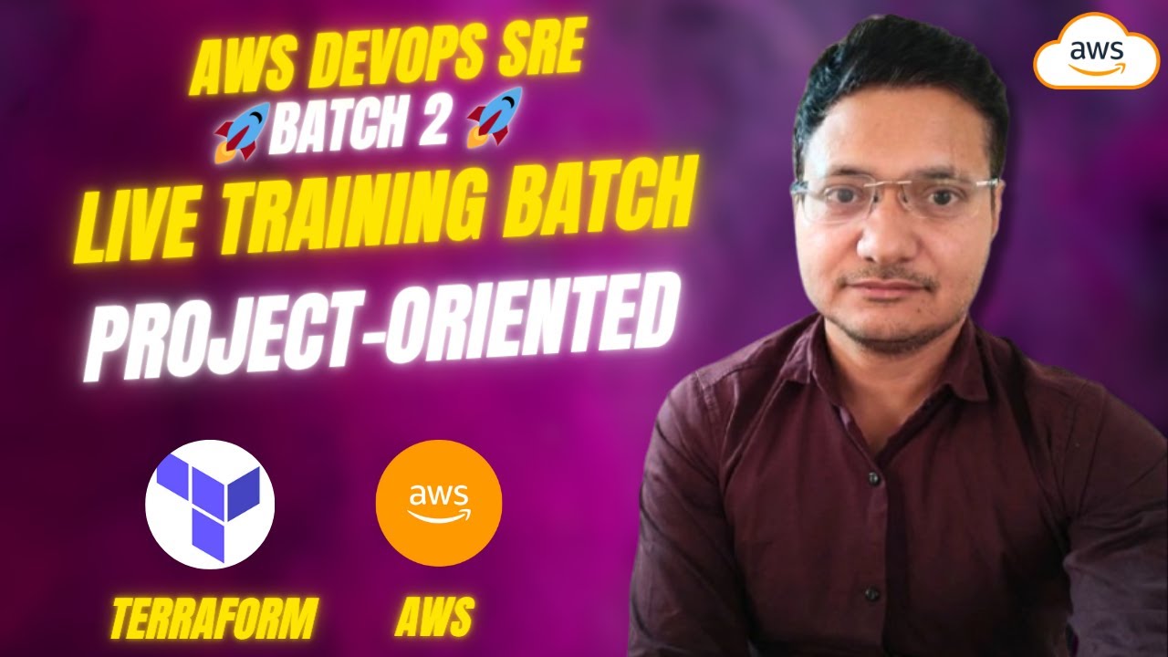 AWS DevOps SRE (Site Reliability Engineering) Live Training Batch - YouTube