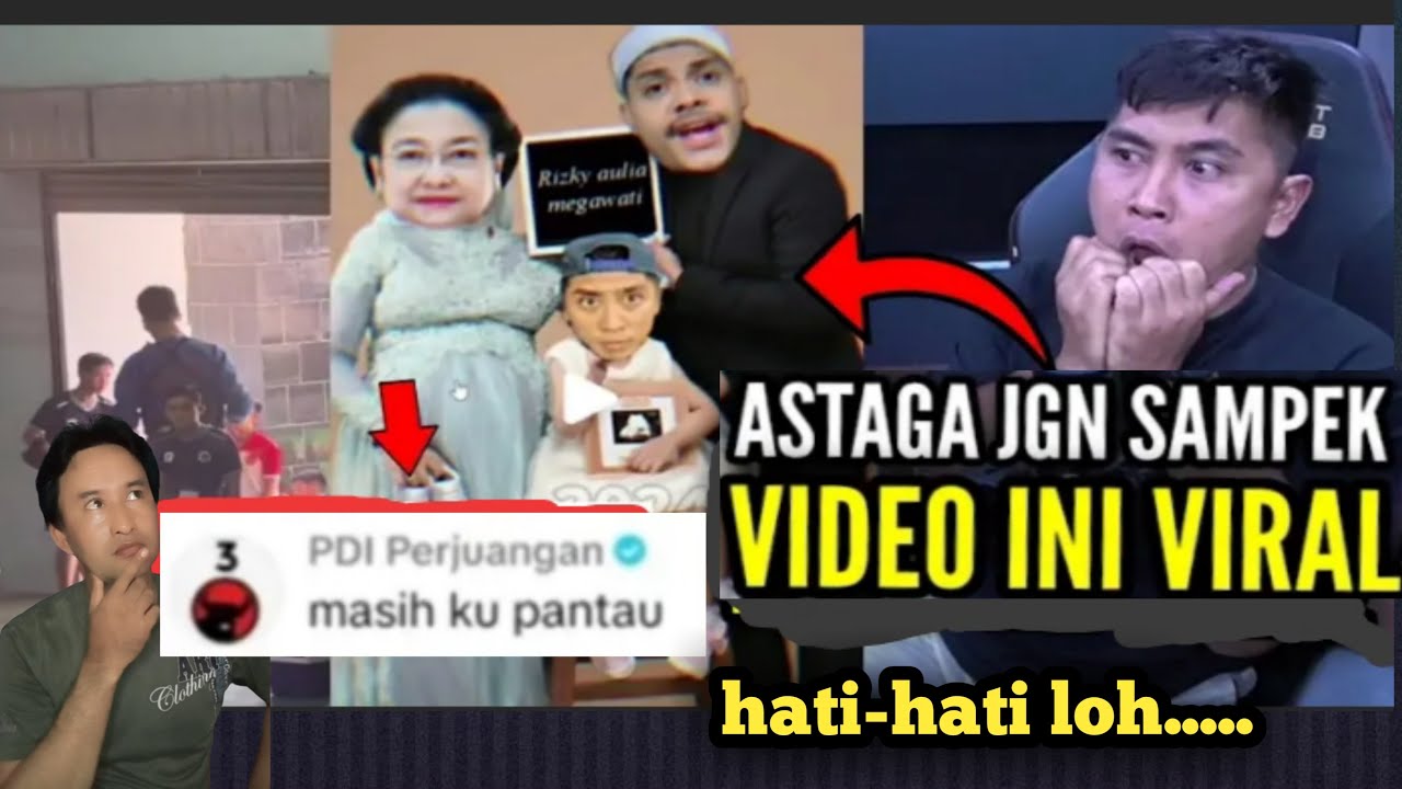 MENEGANGKAN MASIH DIPANTAU PDI PERJUANGAN ‼️........REACT MEME KOCAK # ...