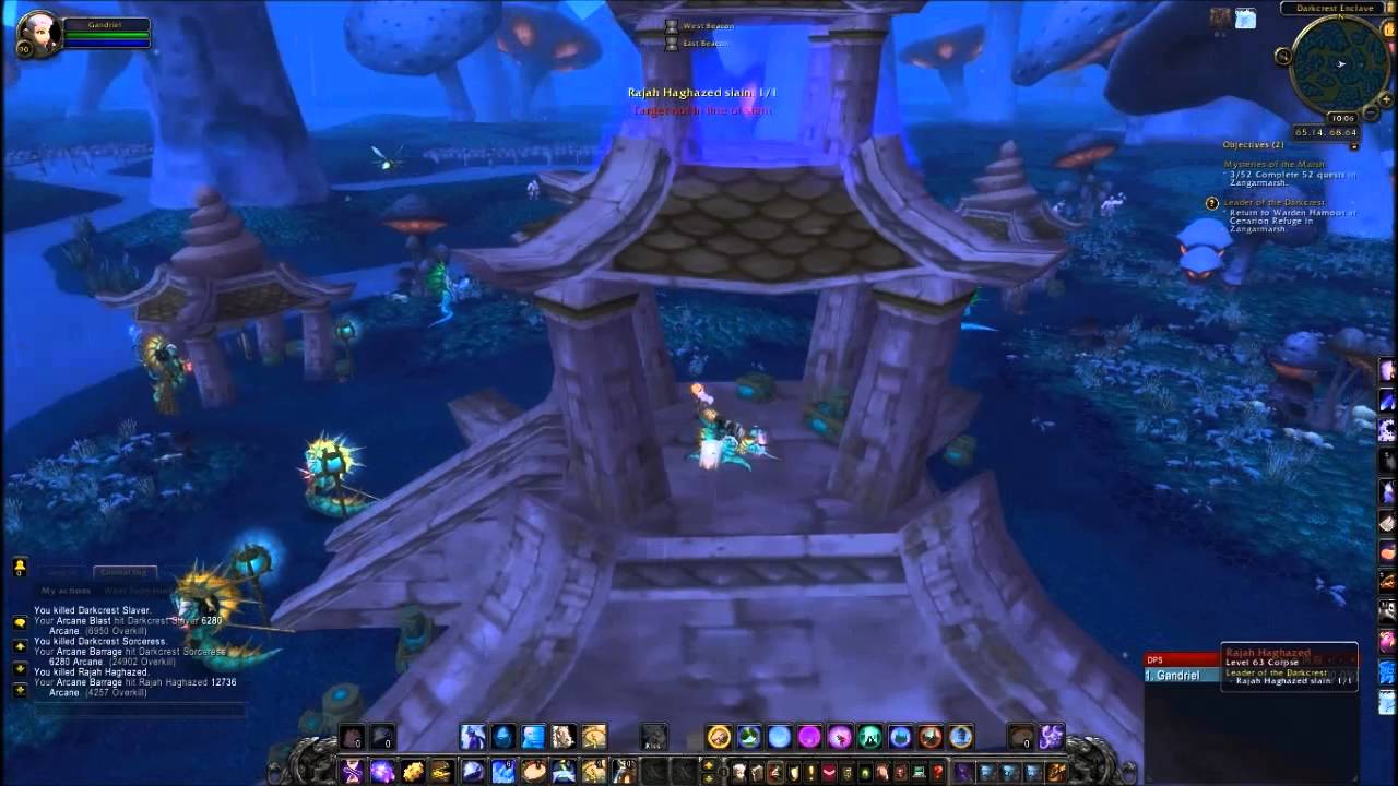 Leader of the Darkcrest Quest - World of Warcraft - YouTube