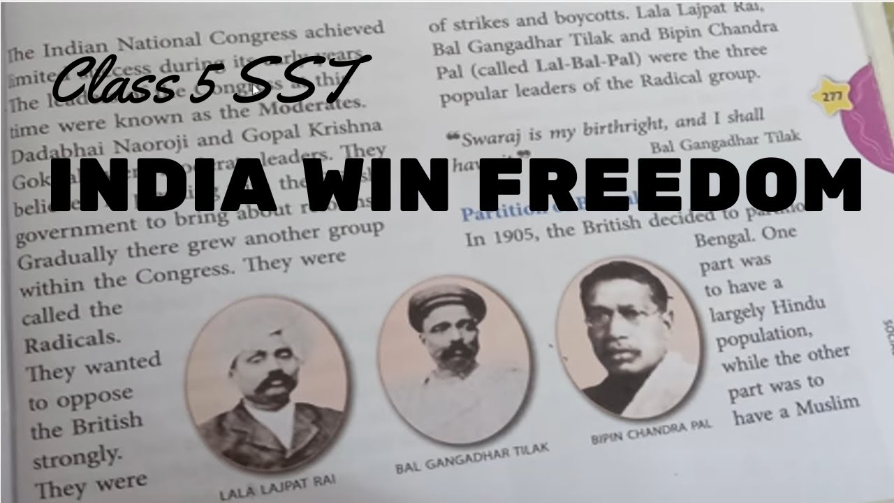 Class 5 SST India Wins Freedom @kidsknowledgepoint - YouTube