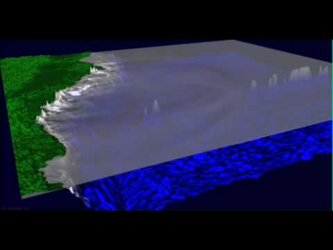 Animacion Tsunami Chile 27 Febrero 2010 - YouTube