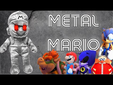 Super Mario Plush: Metal Mario (Donnie Plush productions) - YouTube