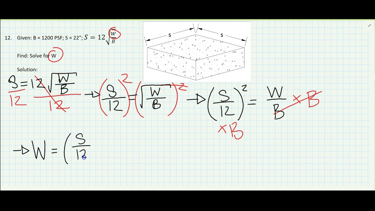 175J Applied Algebra Problem 12 - YouTube
