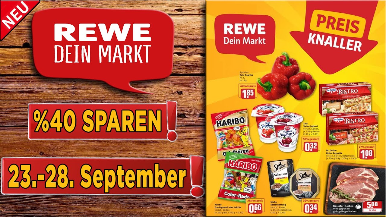 REWE Werbung Prospekt | Prospekte Angebote DE | Gültig von 23.09.2024 ...