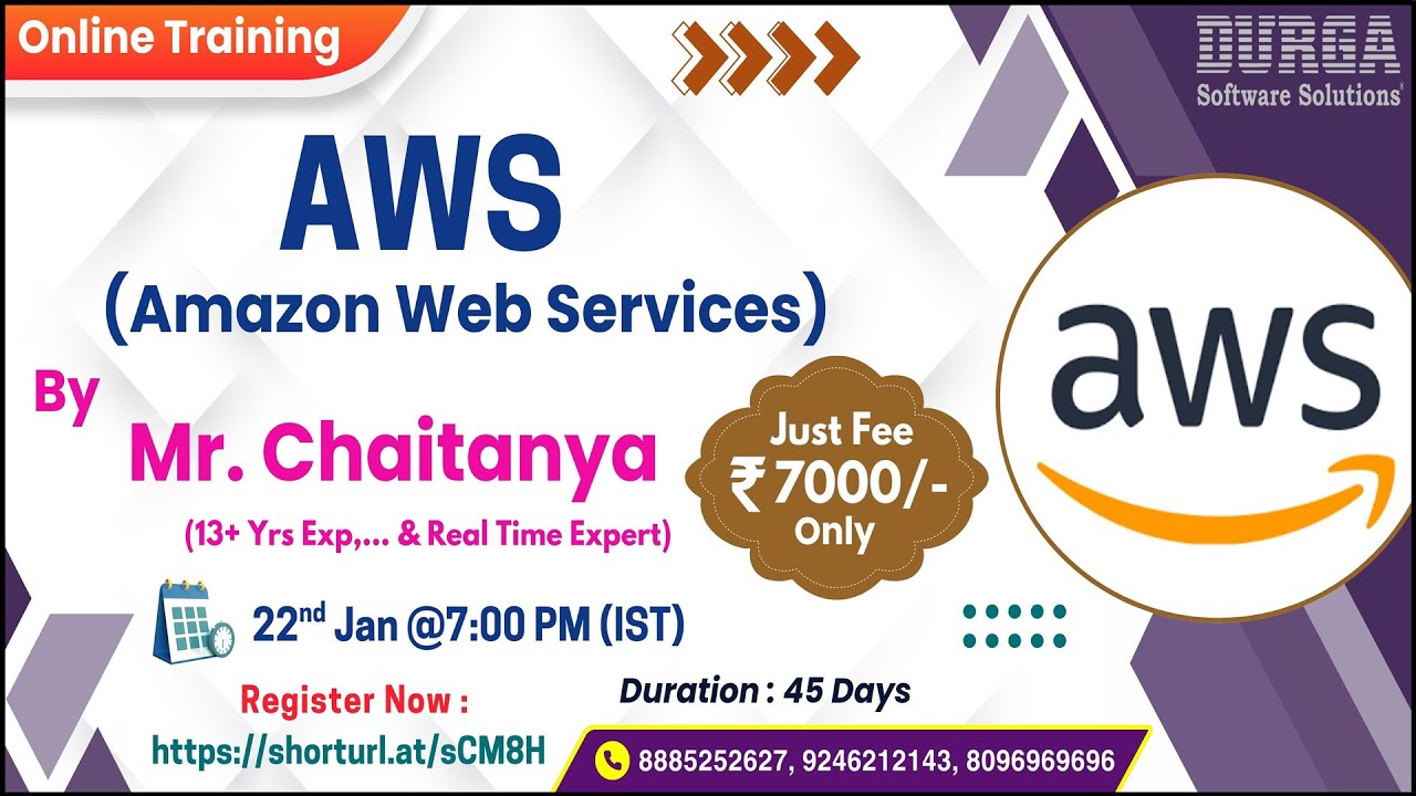 AWS (Amazon Web Services) Online Training @ DURGASOFT - YouTube