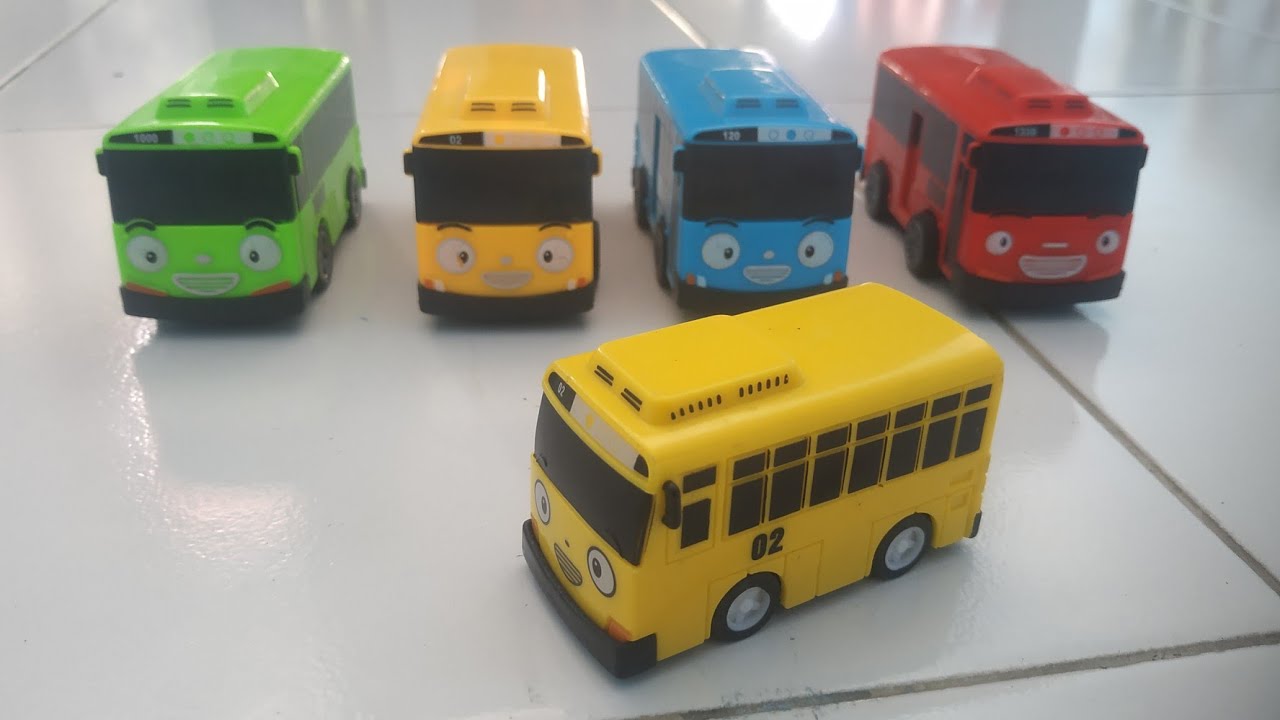 Bermain Bus Tayo bus ruri bus lani bus gani - YouTube