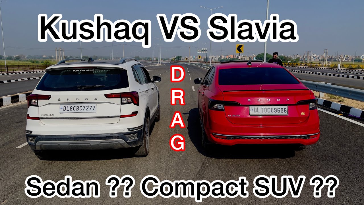 Skoda kushaq VS Skoda Slavia| manual VS manual| 1.0TSI| 🇩🇪 | इतने mixed ...