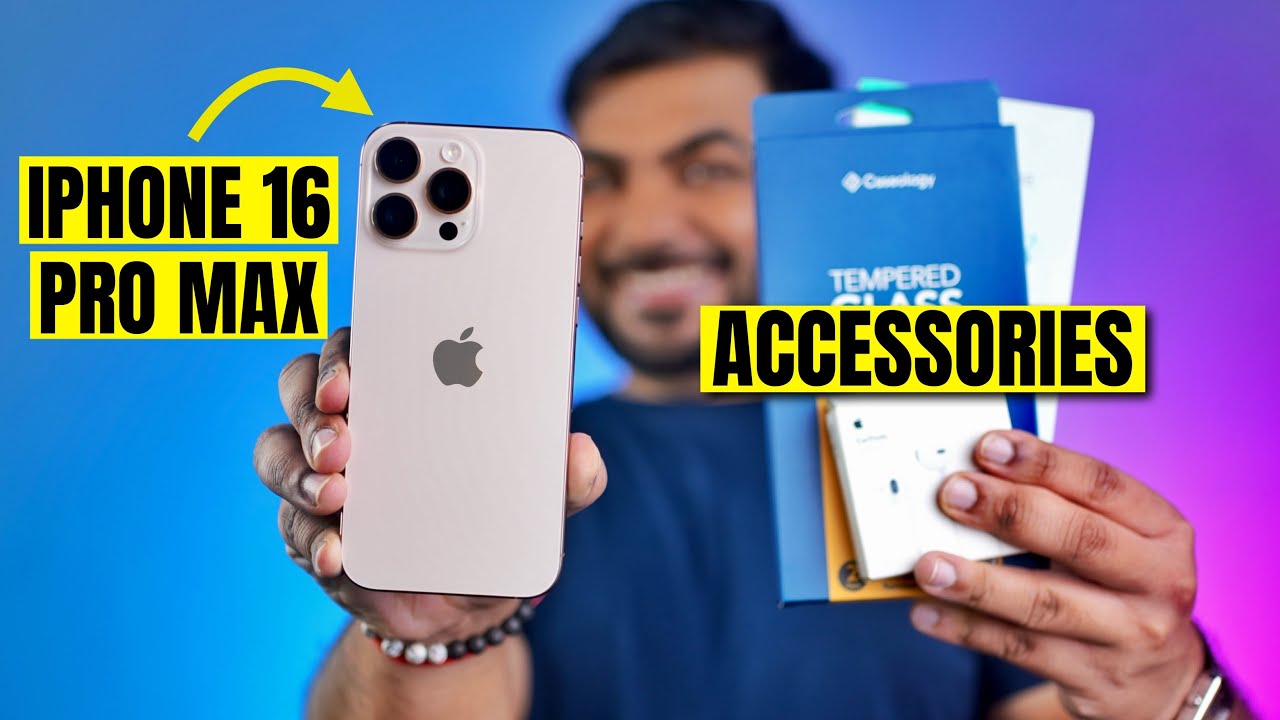Best iPhone 16 Pro Max Accessories India | Must Have iPhone 16 Pro Accessories | iPhone ...
