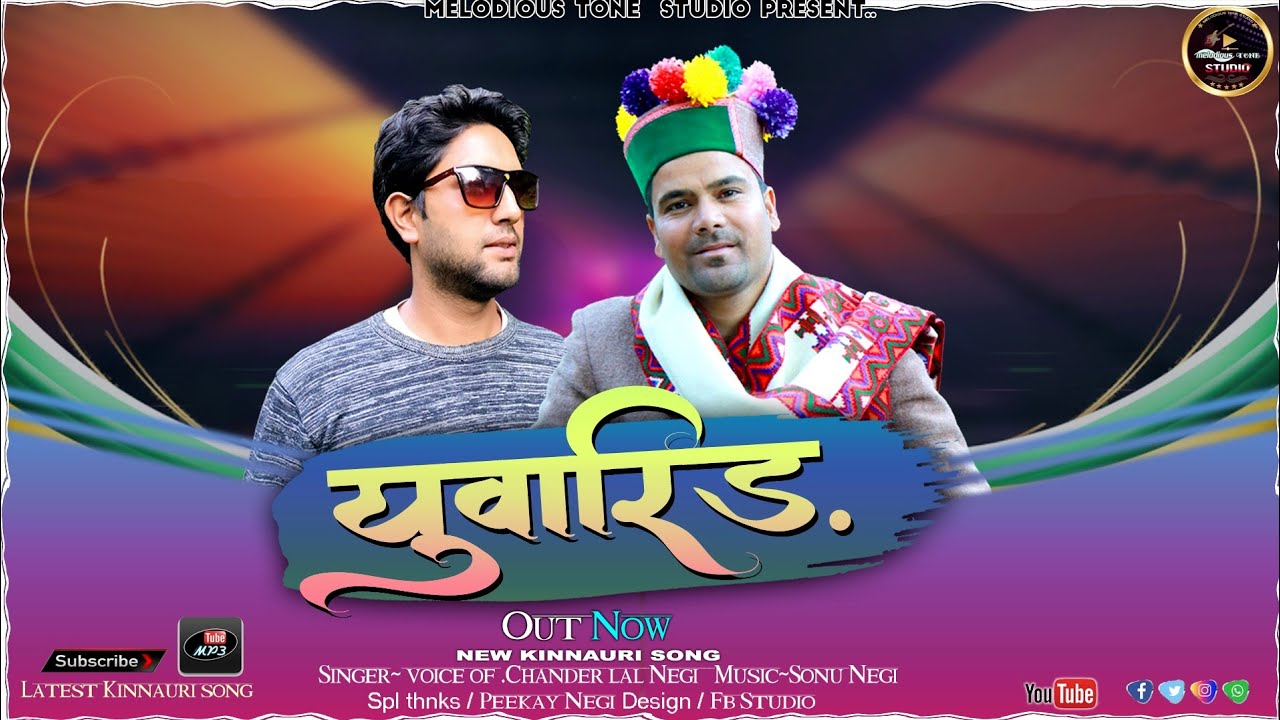 युवारिड॰/Chander lal Negi/Latest Kinnauri song 2023/Mix master by Sonu ...
