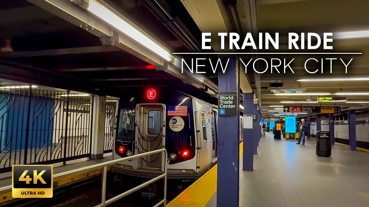 NYC Subway Adventure | Exploring the E Train Experience! | WHAT IT'S ...