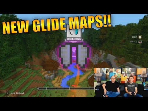 Minecraft Console NEW Glide Maps! - Minecraft Console Minigames ...