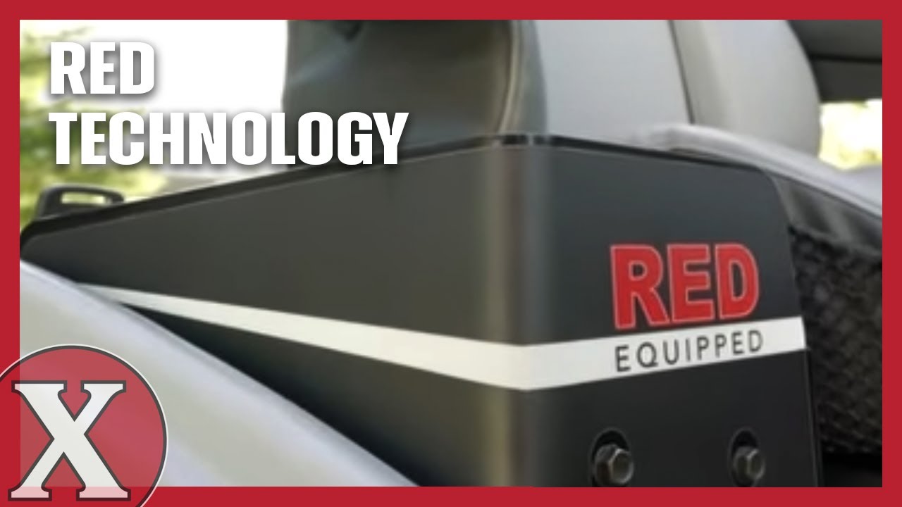 Exmark RED Technology New on Select Lazer Z Mowers - YouTube