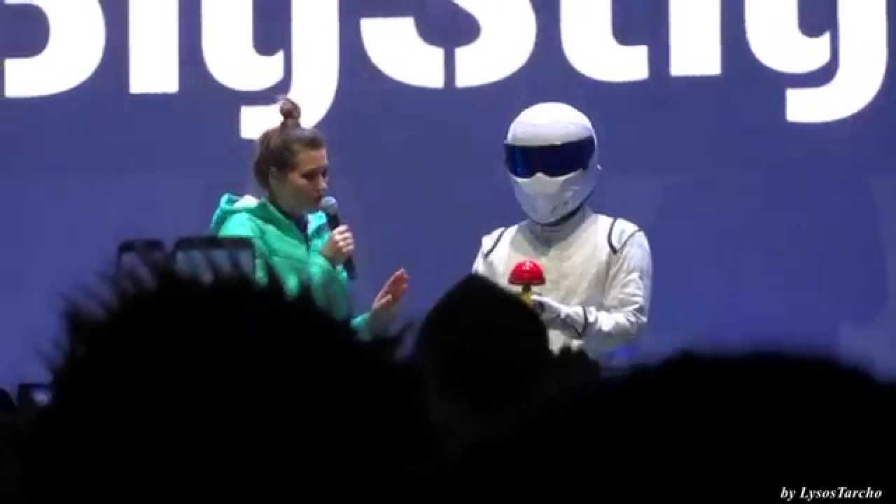Top Gear unveils new 'Big Stig' statue in Warsaw - YouTube