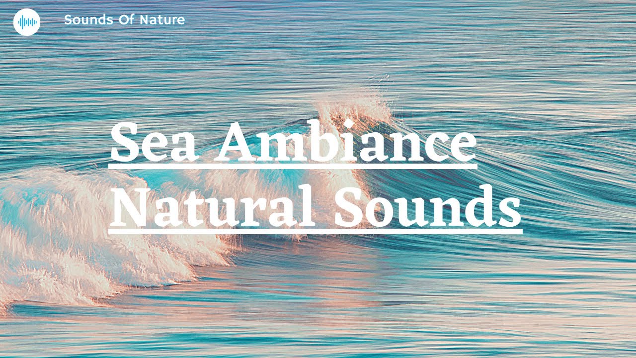 Natural Sounds Of Sea Waves - YouTube
