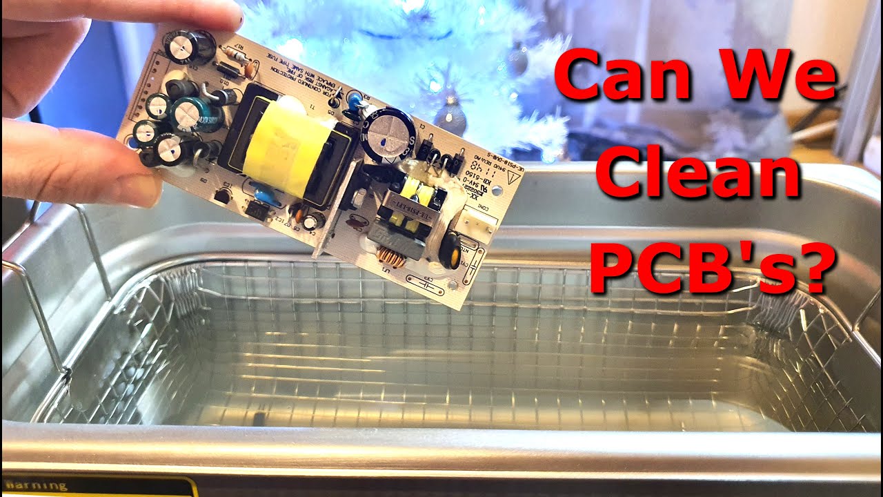 GEEKBES Ultrasonic Cleaner | Can We Clean PCB's With It? - YouTube