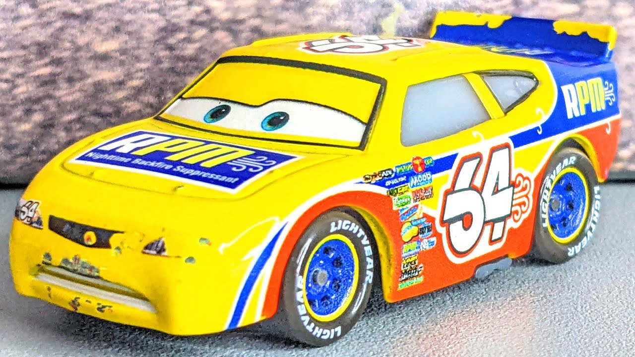 Winford Bradford Rutherford Disney Pixar Cars RPM Piston Cup Racer ...