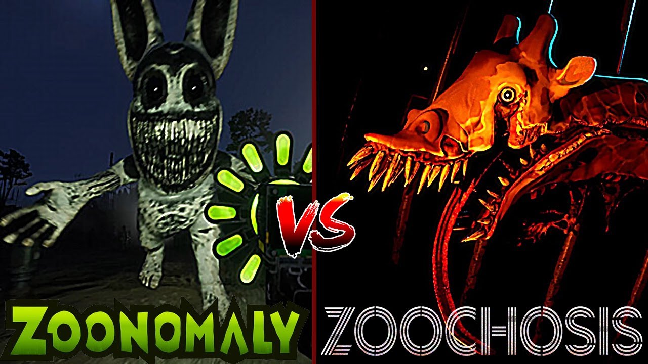 ZOONOMALY vs ZOOCHOSIS | Comparison | The best scary animal game - YouTube