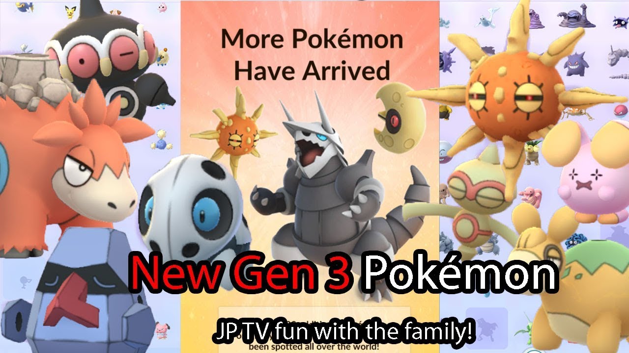 We catch new Gen 3 POKÉMON! 3rd wave - YouTube